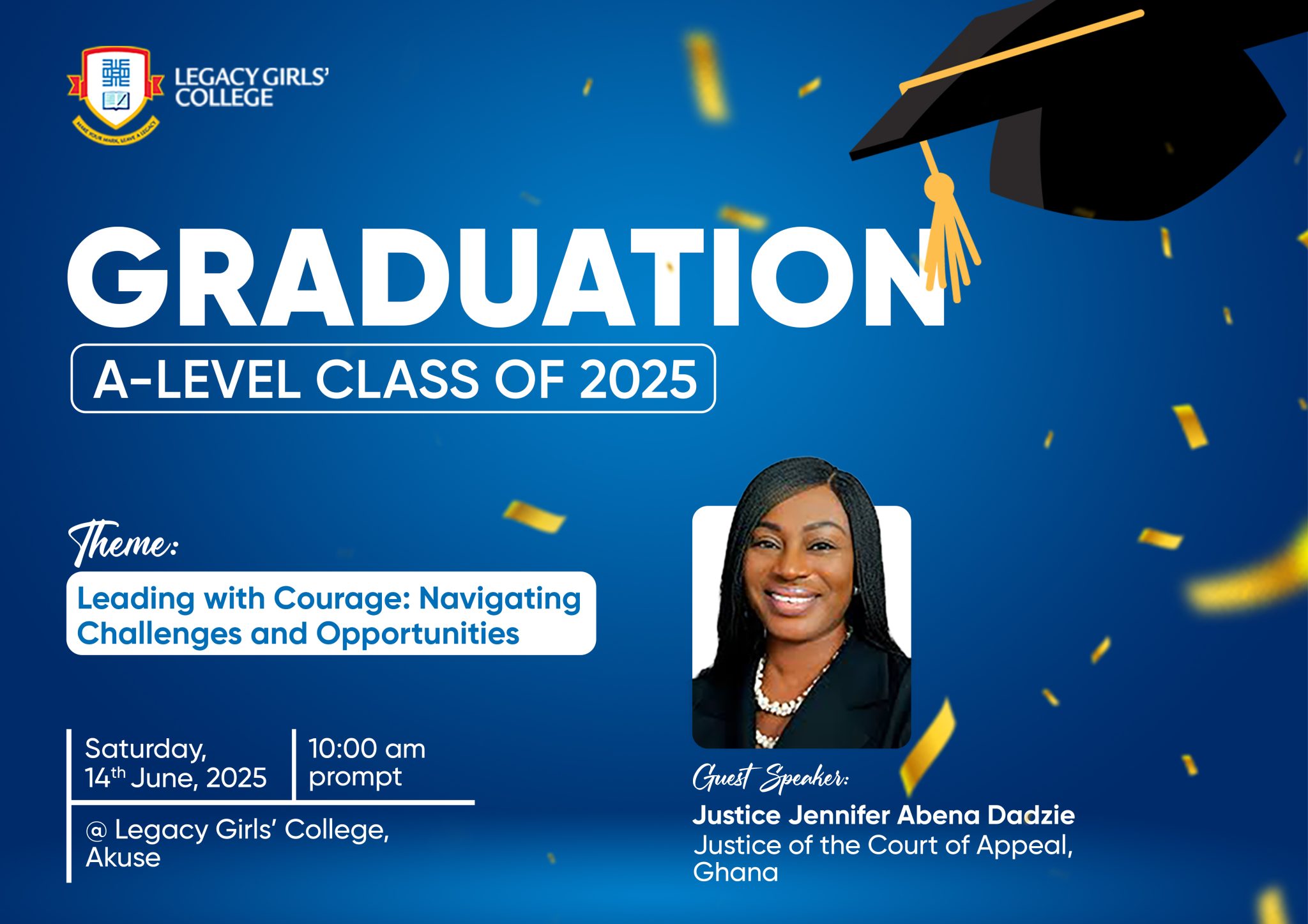 LEGACY GIRLS' COLLEGE – Make Your Mark, Leave A Legacy